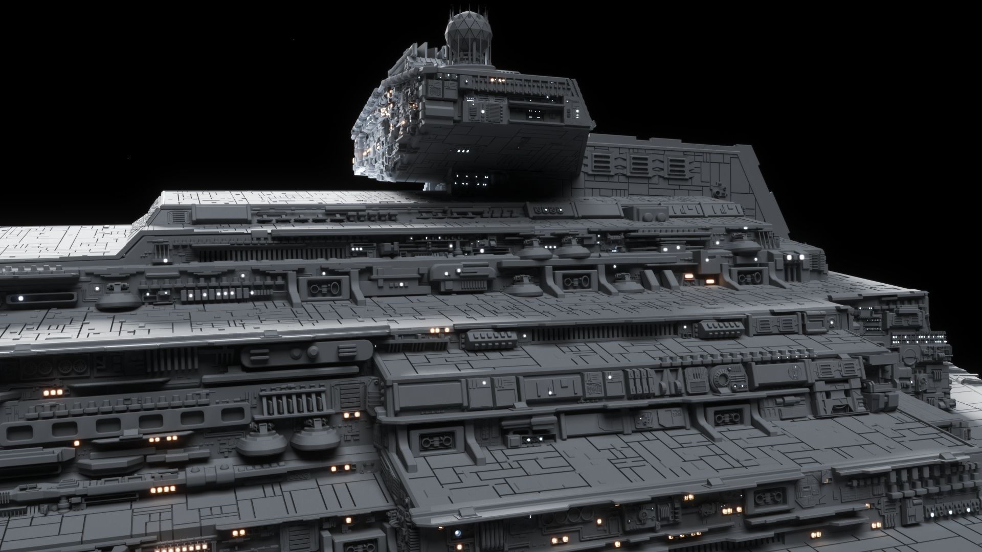 Star Wars Destroyer 3D model | CGTrader