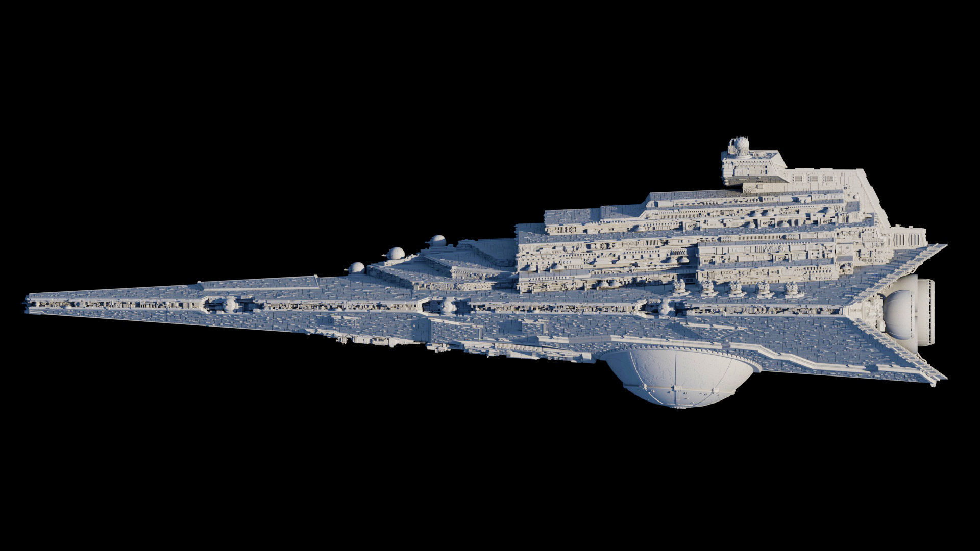 Star Wars Destroyer 3D model | CGTrader