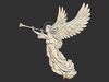 Archangel Gabriel Sounding Trumpet Horn 3D print Model CNC 3D model 3D ...