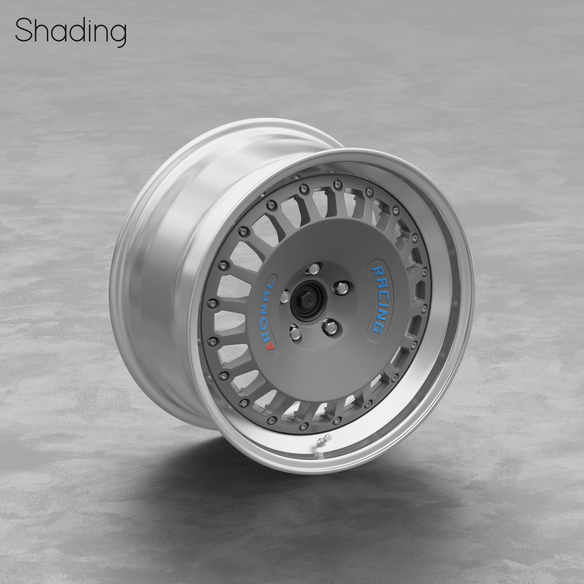 Ronal Racing Wheel 3D Model 3D model | CGTrader