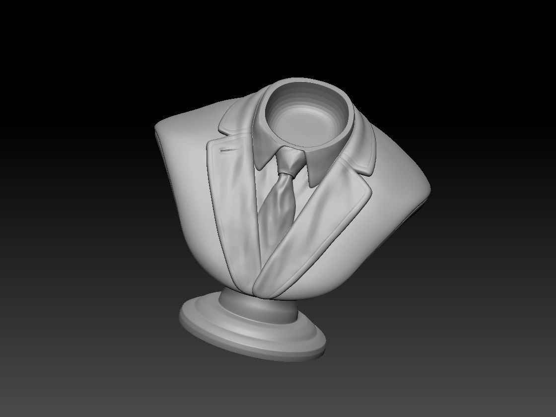 Bust Suit 3D Model for 3d printing stl 3D model 3D printable | CGTrader
