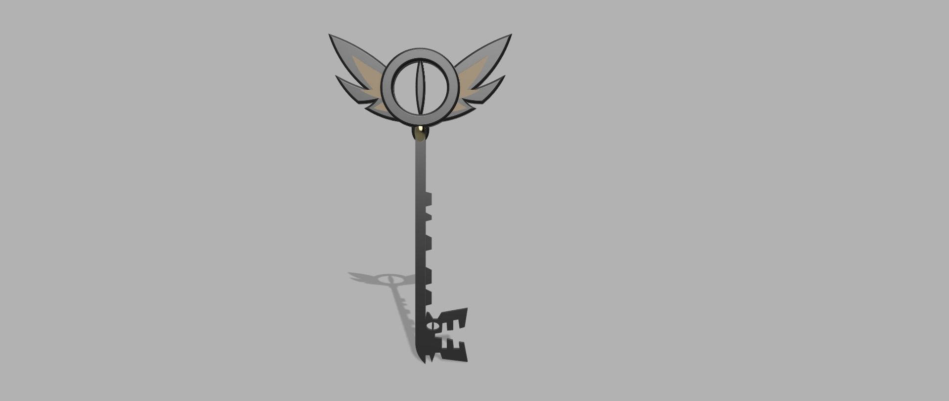 Hazbin Hotel Big Key sword 3D model 3D printable | CGTrader