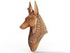 Egyptian Anubis wall decor 3D model | CGTrader