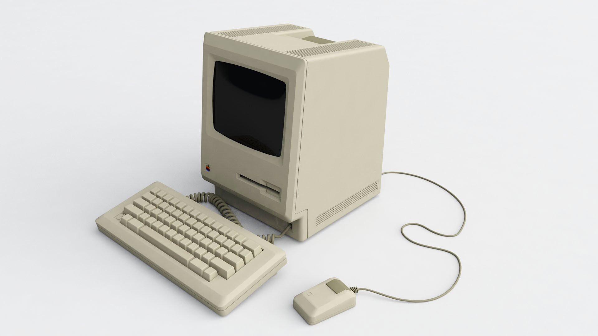 Apple Macintosh 128K 3D model | CGTrader