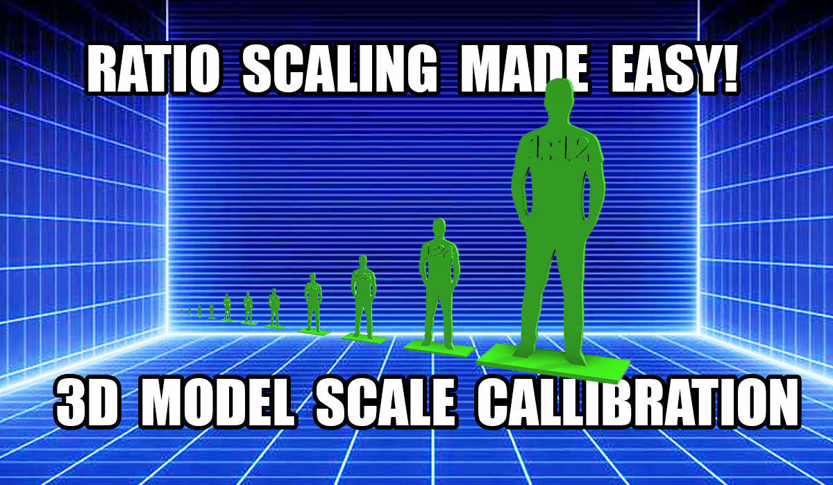 3D MODEL SCALE CALIBRATION TOOL 3D model | CGTrader