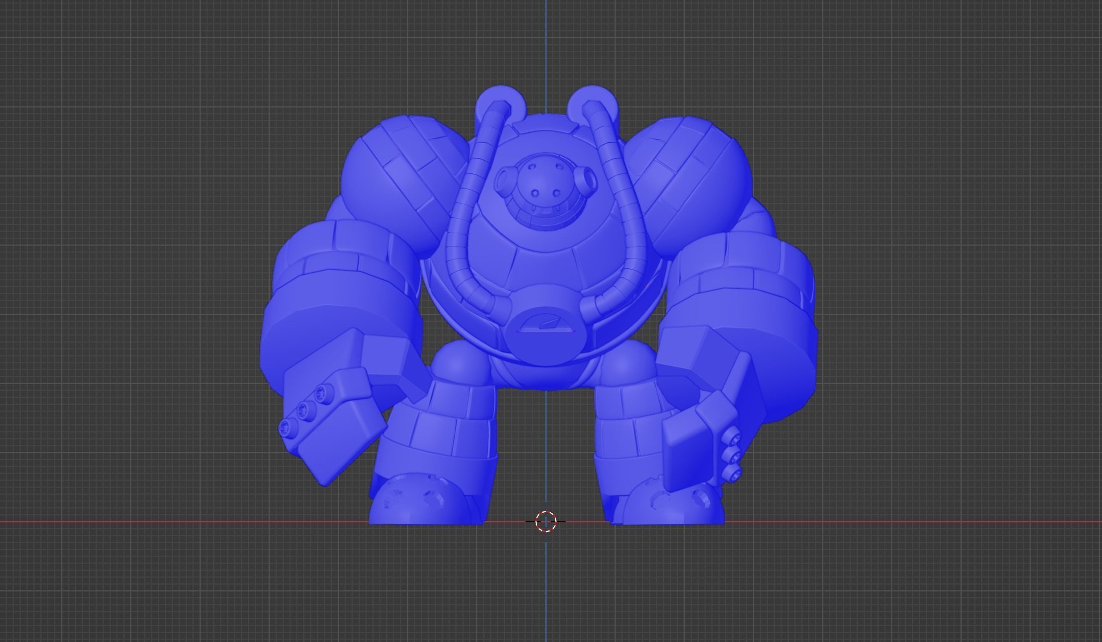 Frostman - Megaman 8 3D model rigged | CGTrader