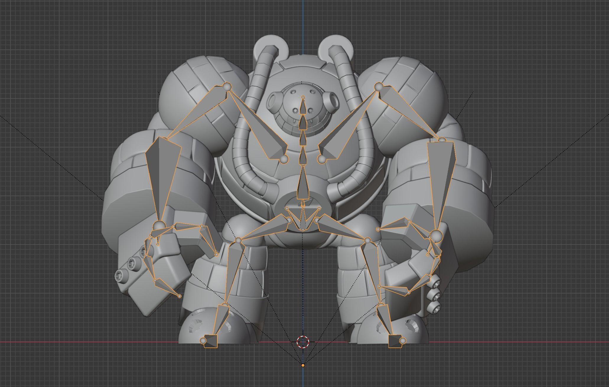 Frostman - Megaman 8 3D model rigged | CGTrader