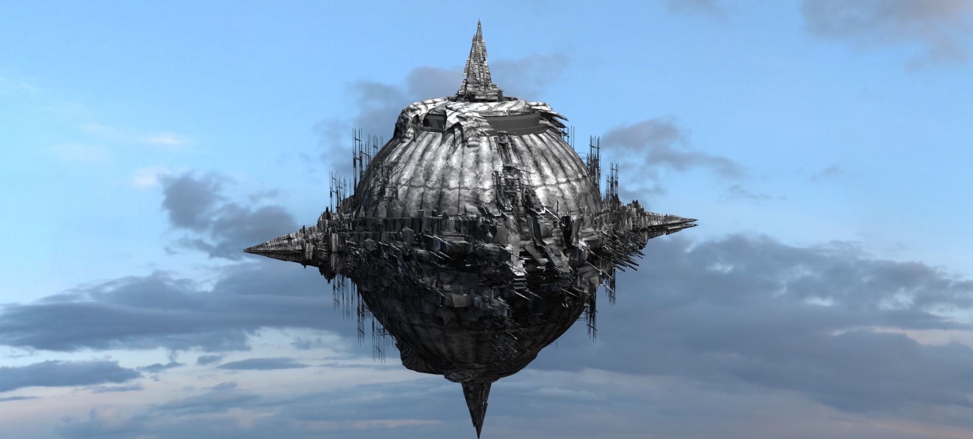 Shadow Alien globe 3D model | CGTrader