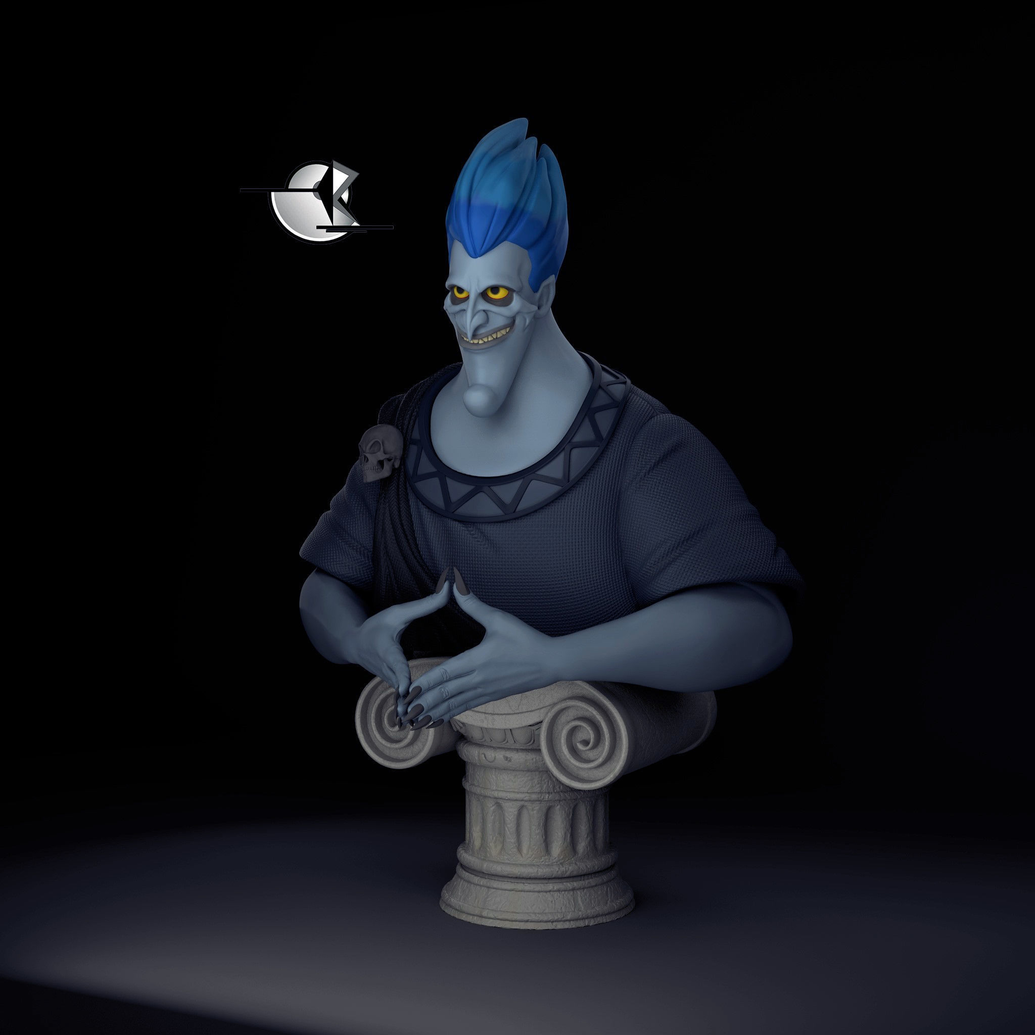 Hades disney 3D model 3D printable | CGTrader