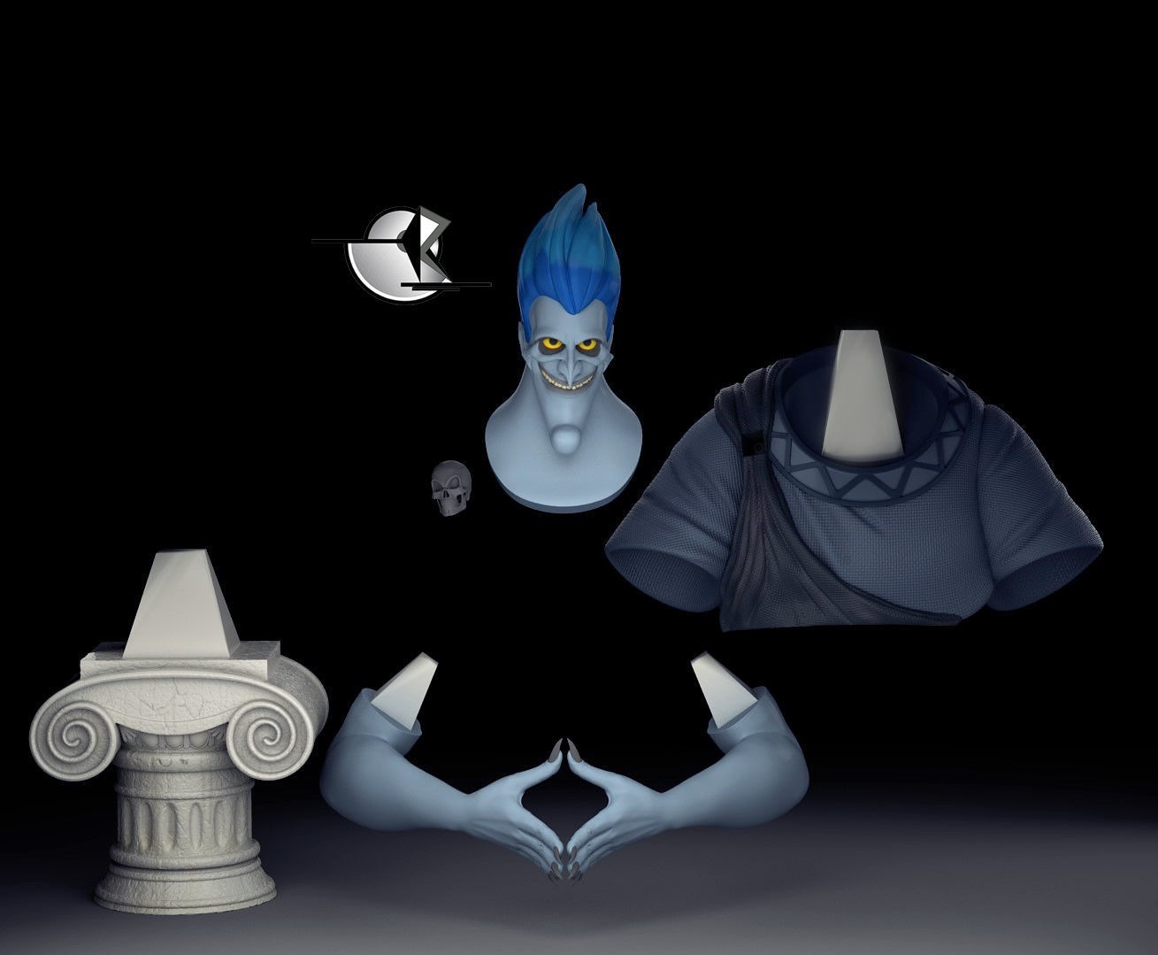 Hades disney 3D model 3D printable | CGTrader