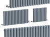 Milano Aruba Anthracite Horizontal Designer Radiator 3D model | CGTrader
