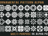 420 Ornamental Alpha Pattern-Vol11 Texture | CGTrader