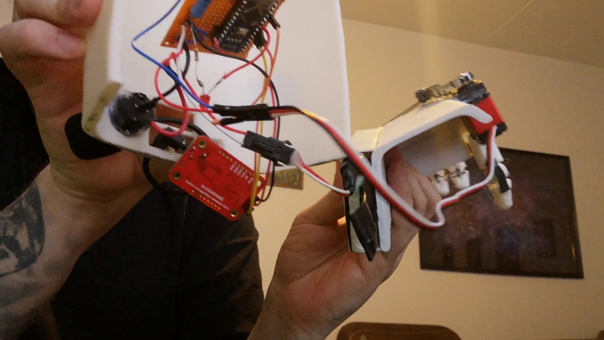 Prosthethic arm with EMG or Audio control Includes code free 3D model ...