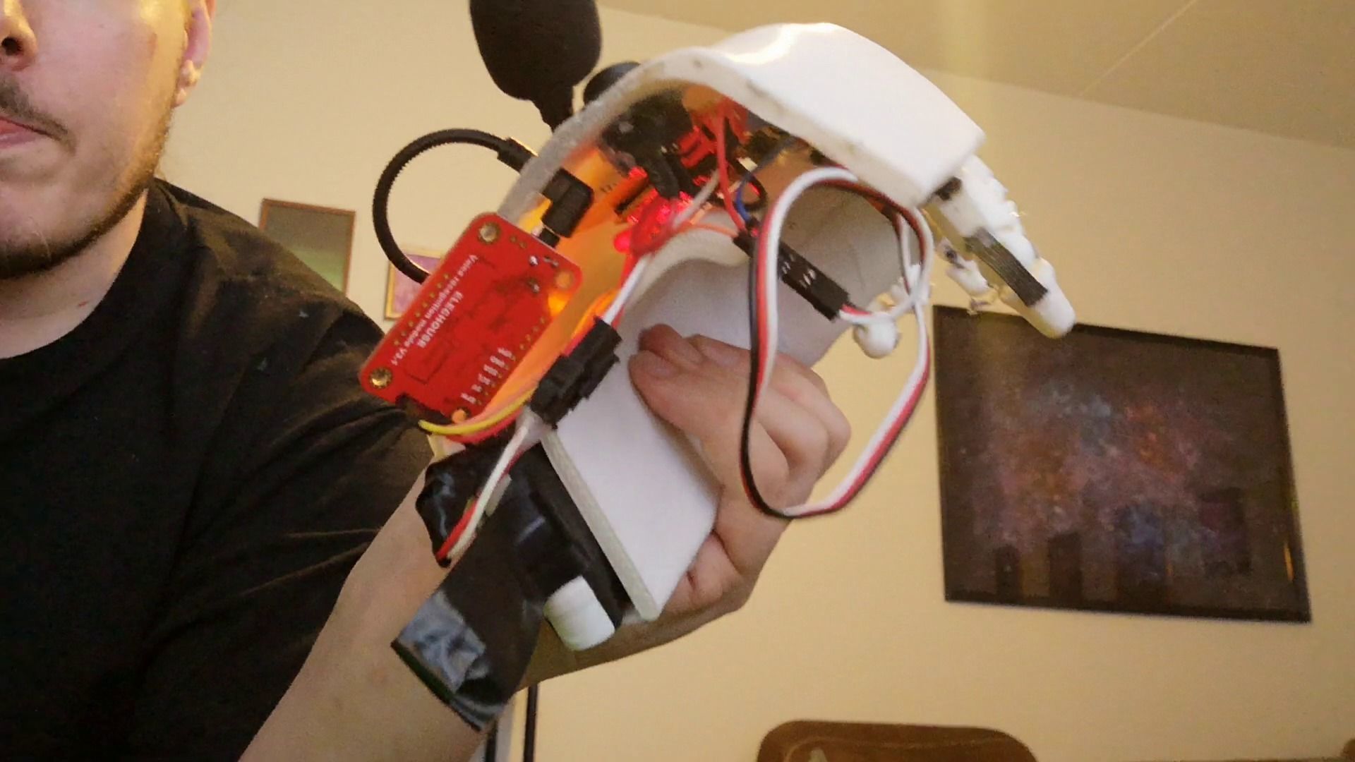 Prosthethic arm with EMG or Audio control Includes code free 3D model ...