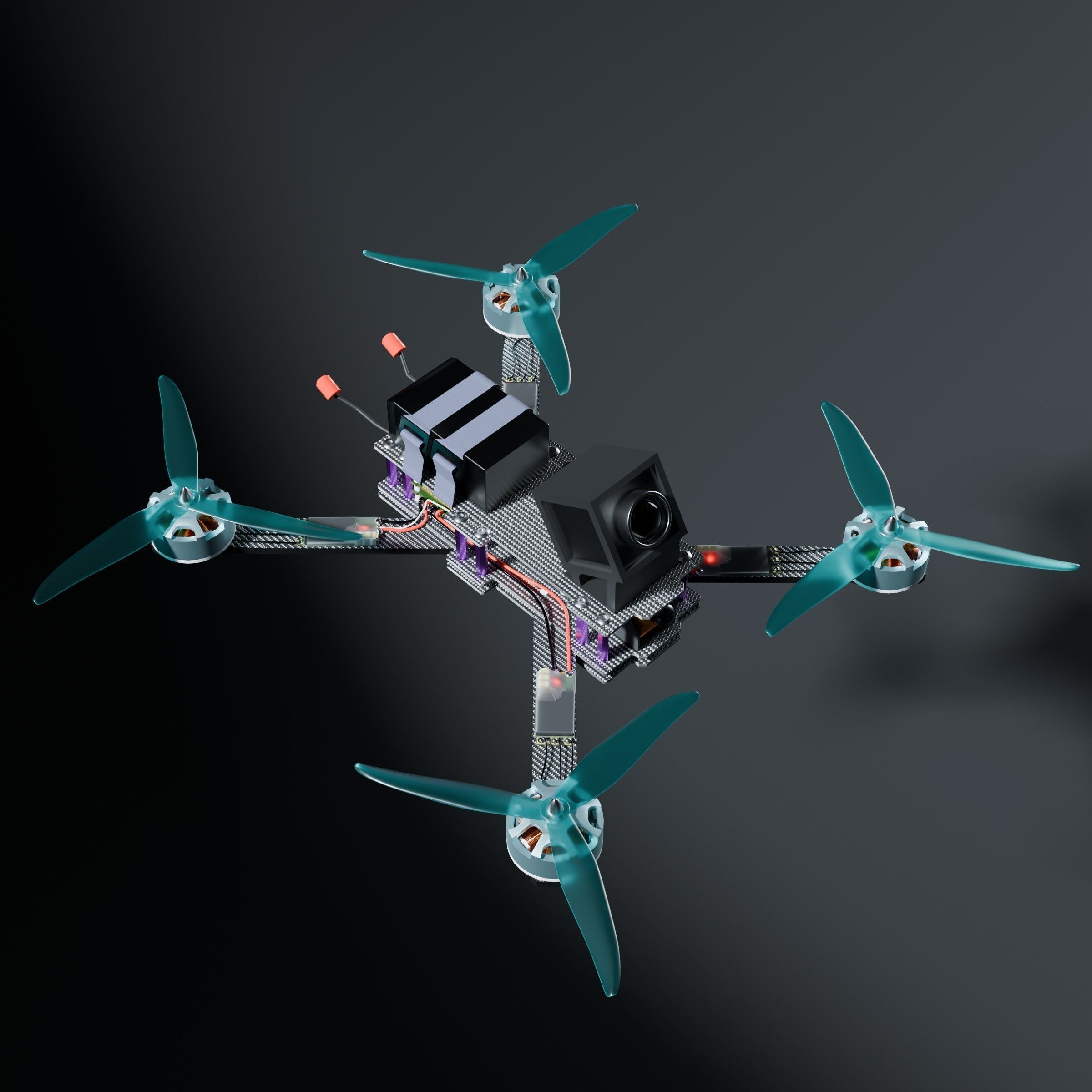 FPV DRONE - GENERIC 3D model | CGTrader