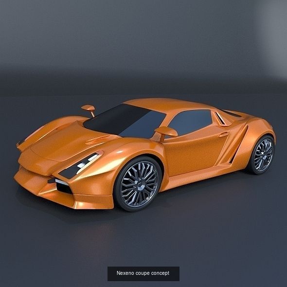 Original concept cars collection | CGTrader