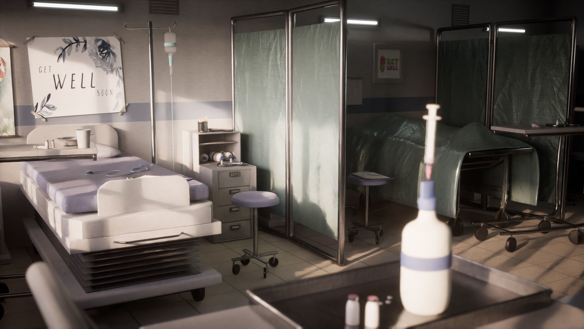3D model Hospital Room 60 Assets VR / AR / low-poly | CGTrader
