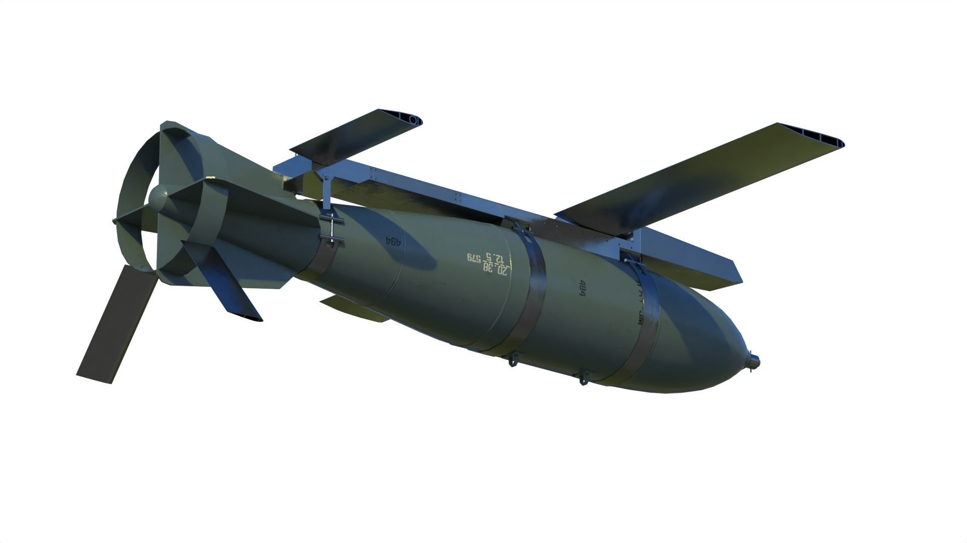 UMPK FAB 500 guided bomb 3D model | CGTrader