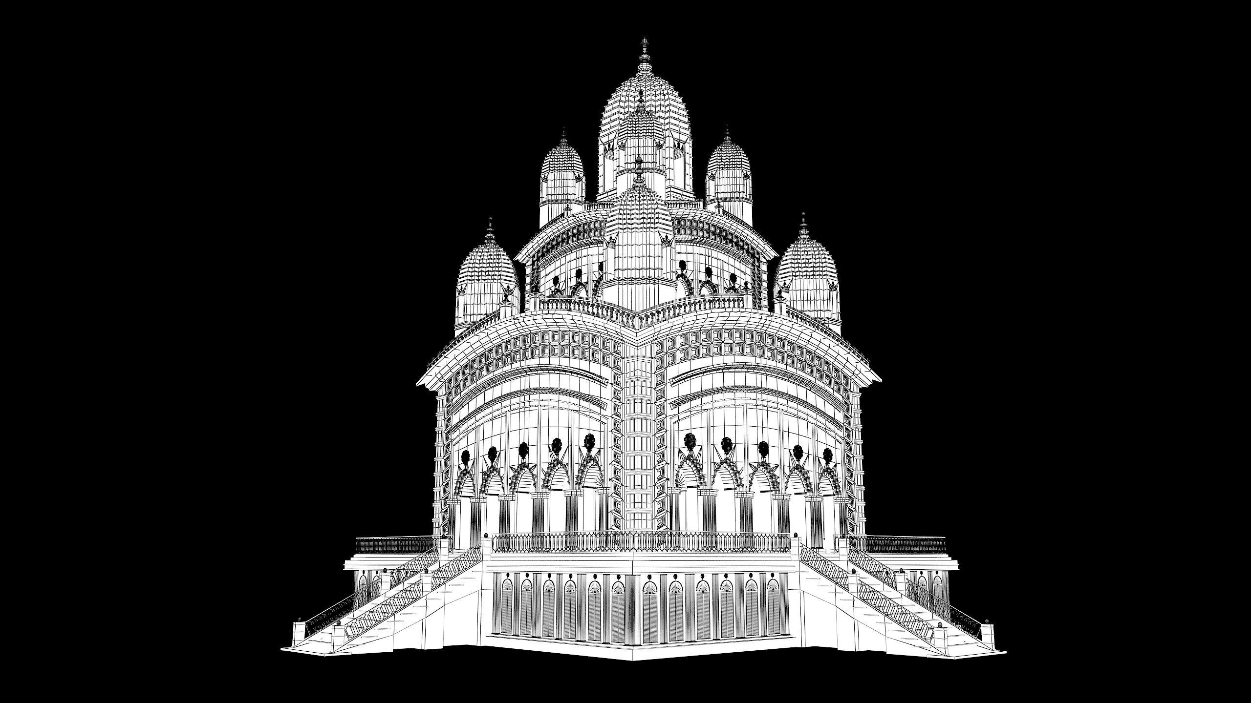 kali Temple 3D model | CGTrader