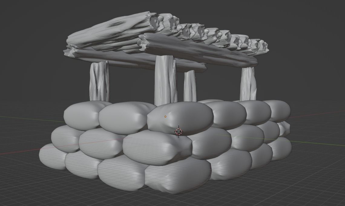 3D model Military Army Bunker 3D Model - Blender Cycles Render VR / AR ...