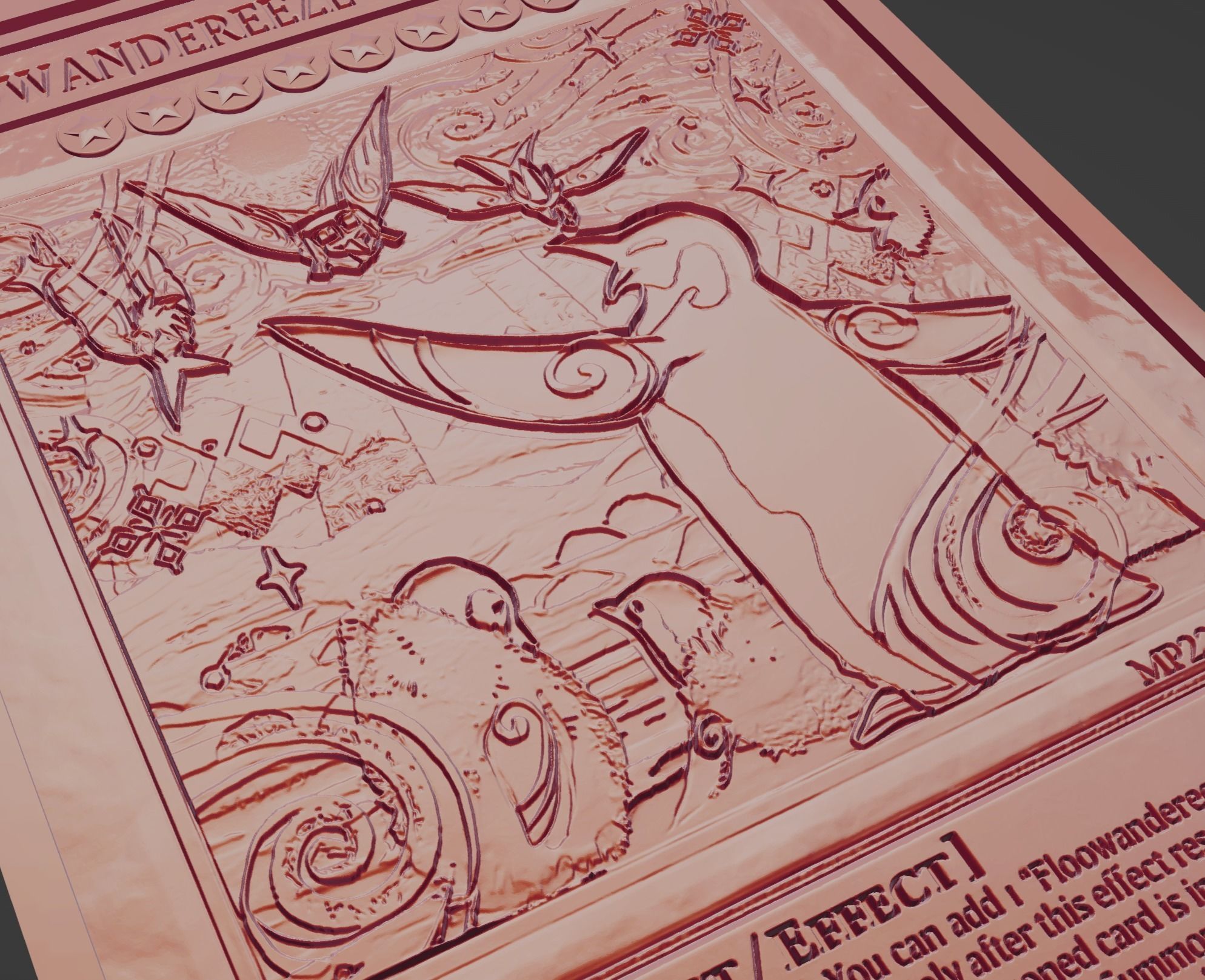 FLOOWANDEREEZE EMPEN - YUGIOH free 3D model 3D printable | CGTrader