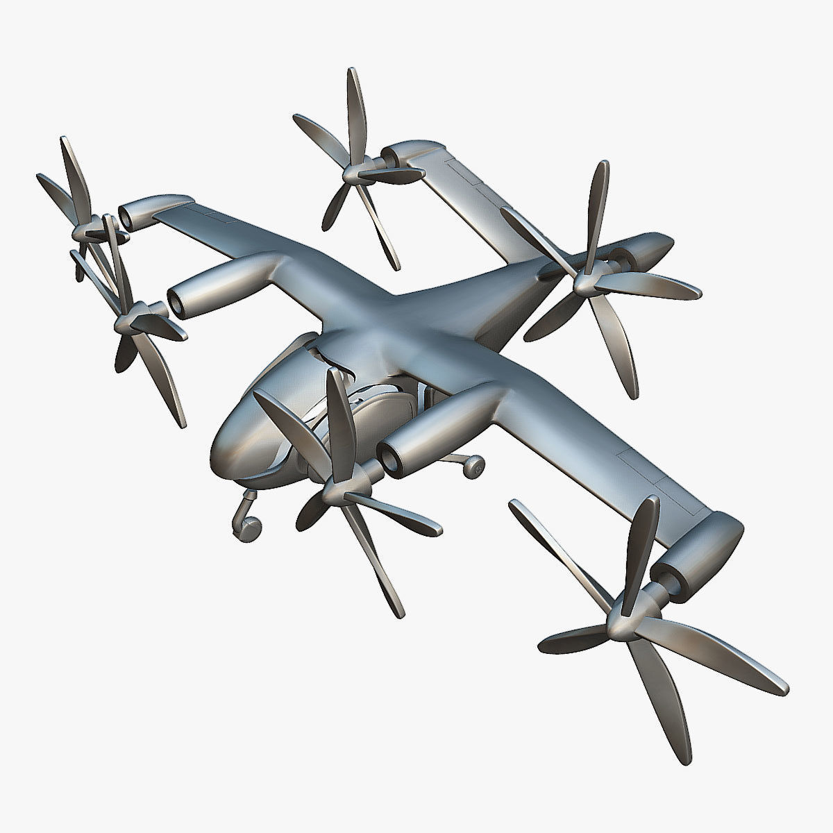 Joby Aviation S4 - 3D Printable Model 3D model 3D printable | CGTrader
