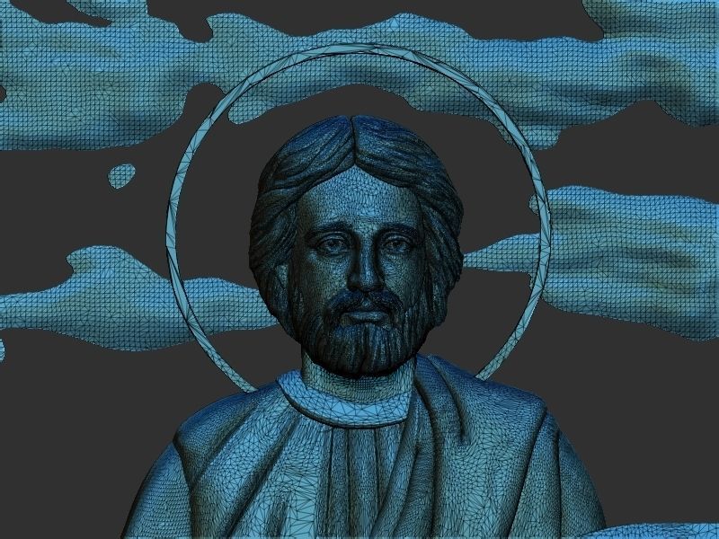 Saint Mark the Apostle lion 3D Printable model cnc 3D model 3D printable | CGTrader