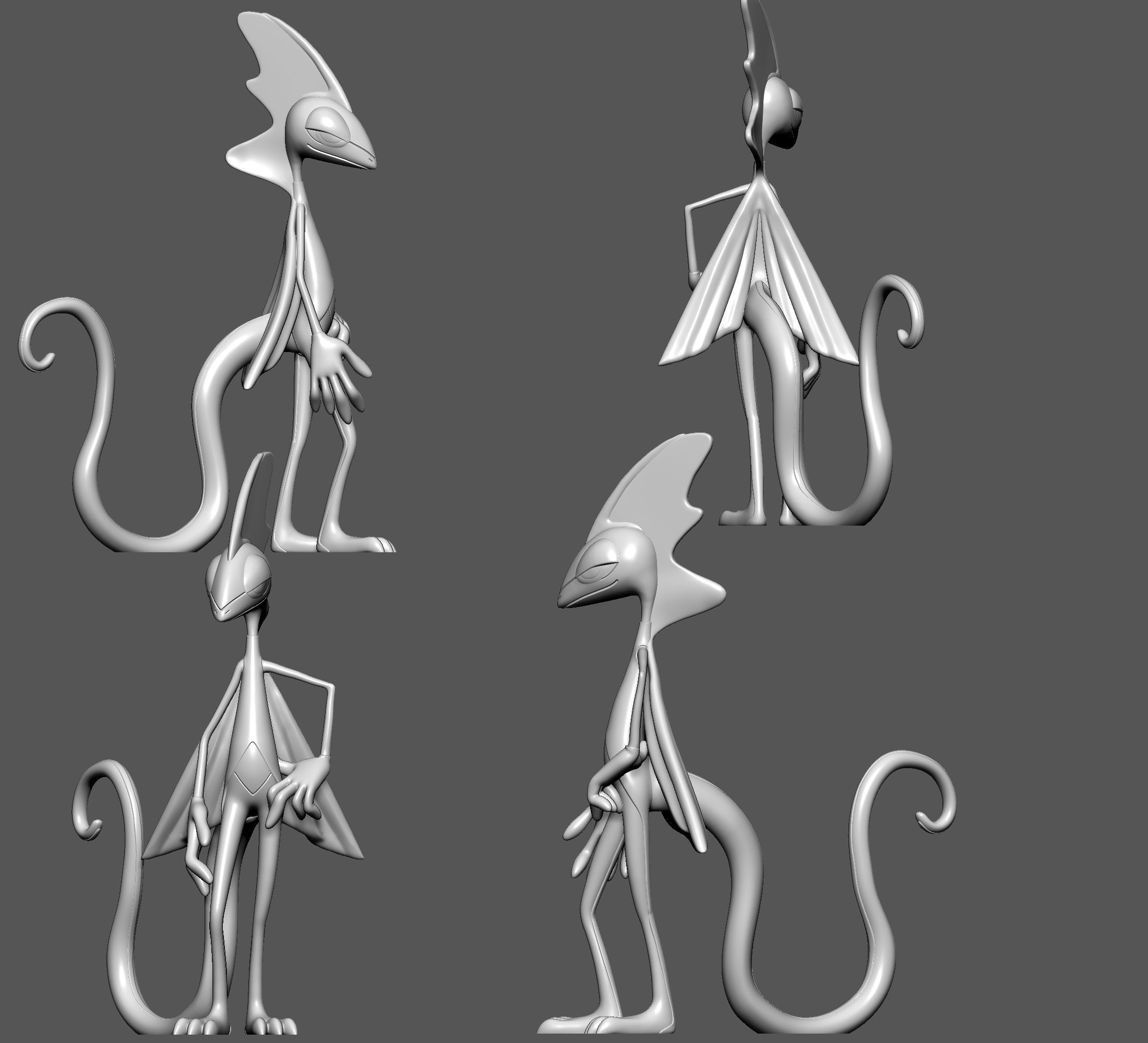 Pokemon - Inteleon with 2 poses 3D model 3D printable | CGTrader