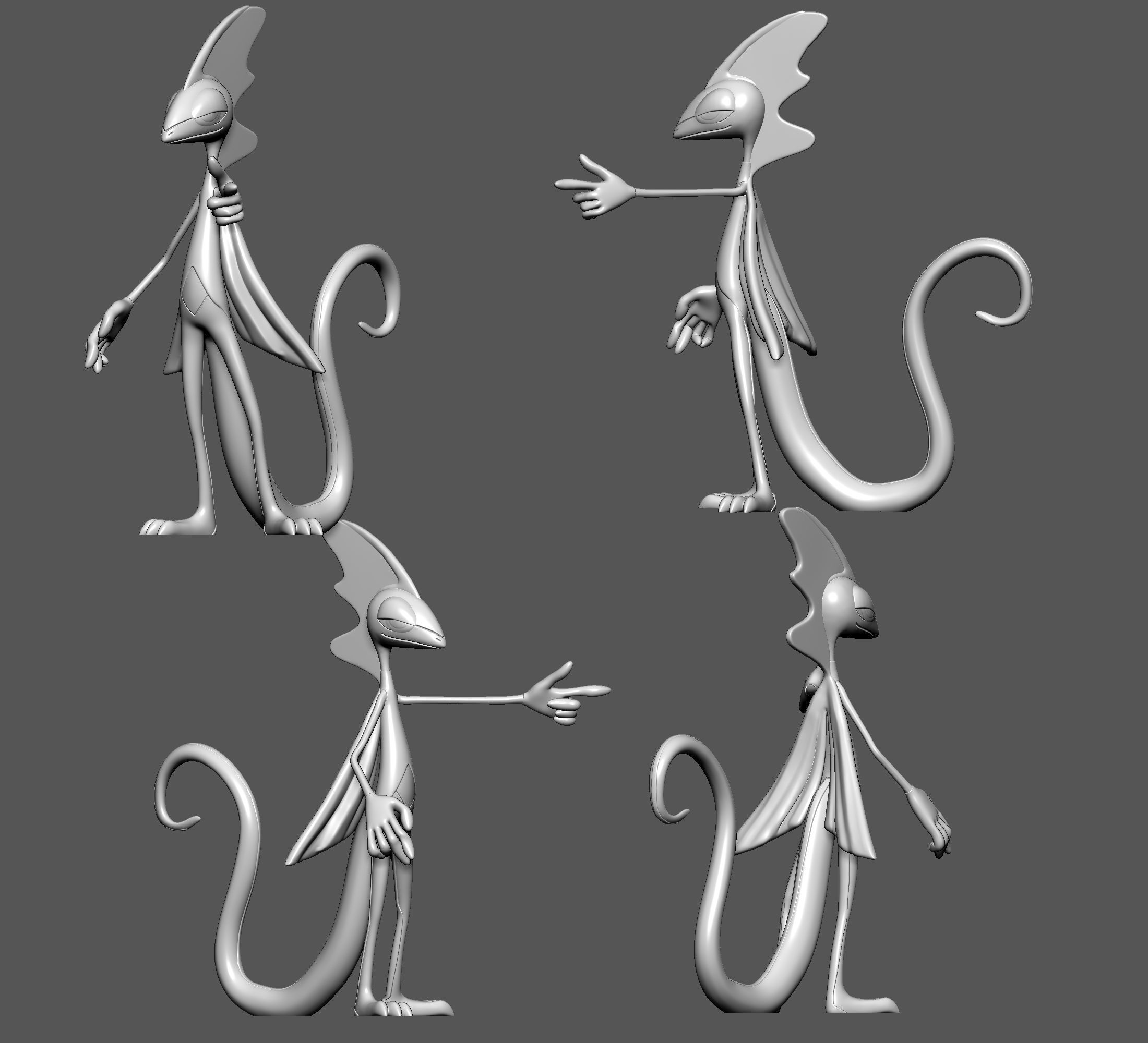 Pokemon - Inteleon with 2 poses 3D model 3D printable | CGTrader