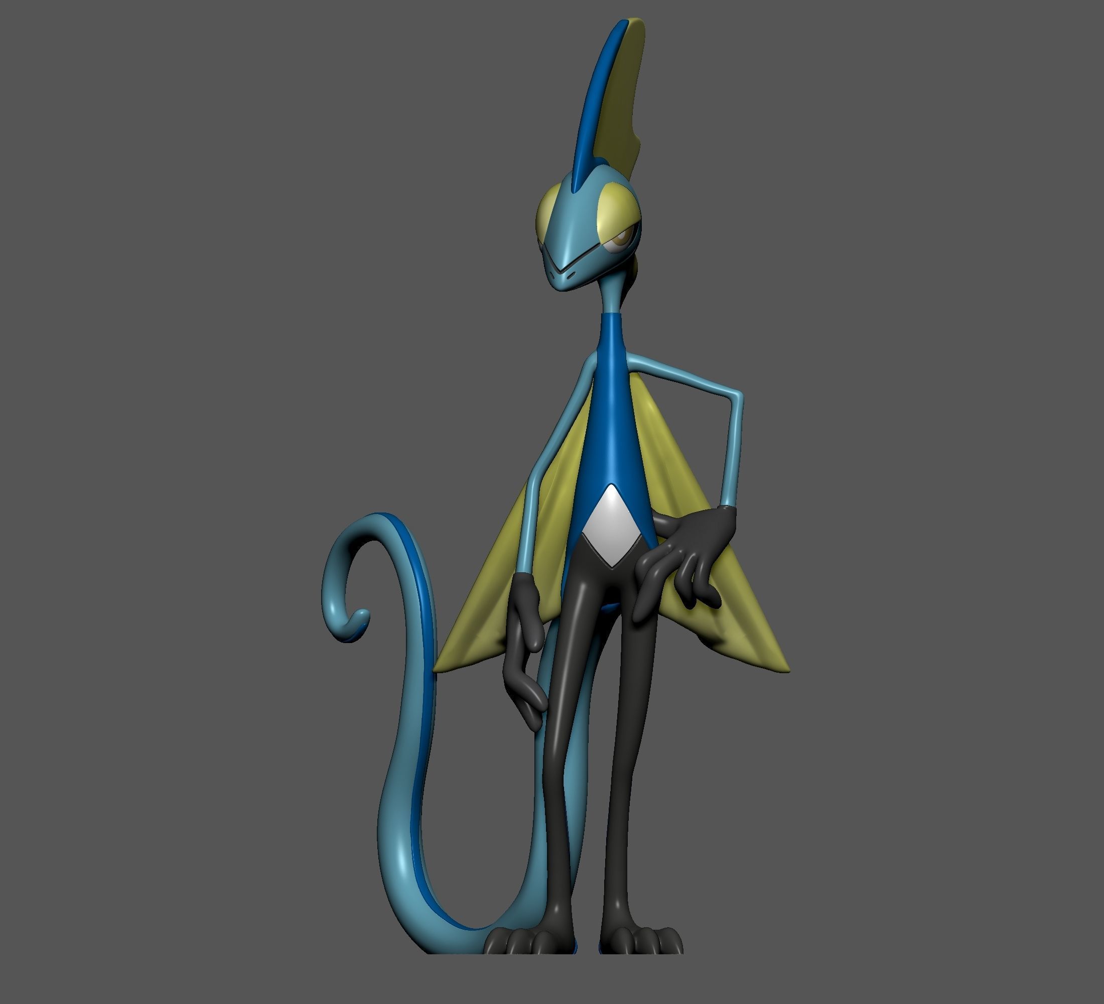 Pokemon - Sobble Drizzile and Inteleon with 2 poses 3D model 3D ...