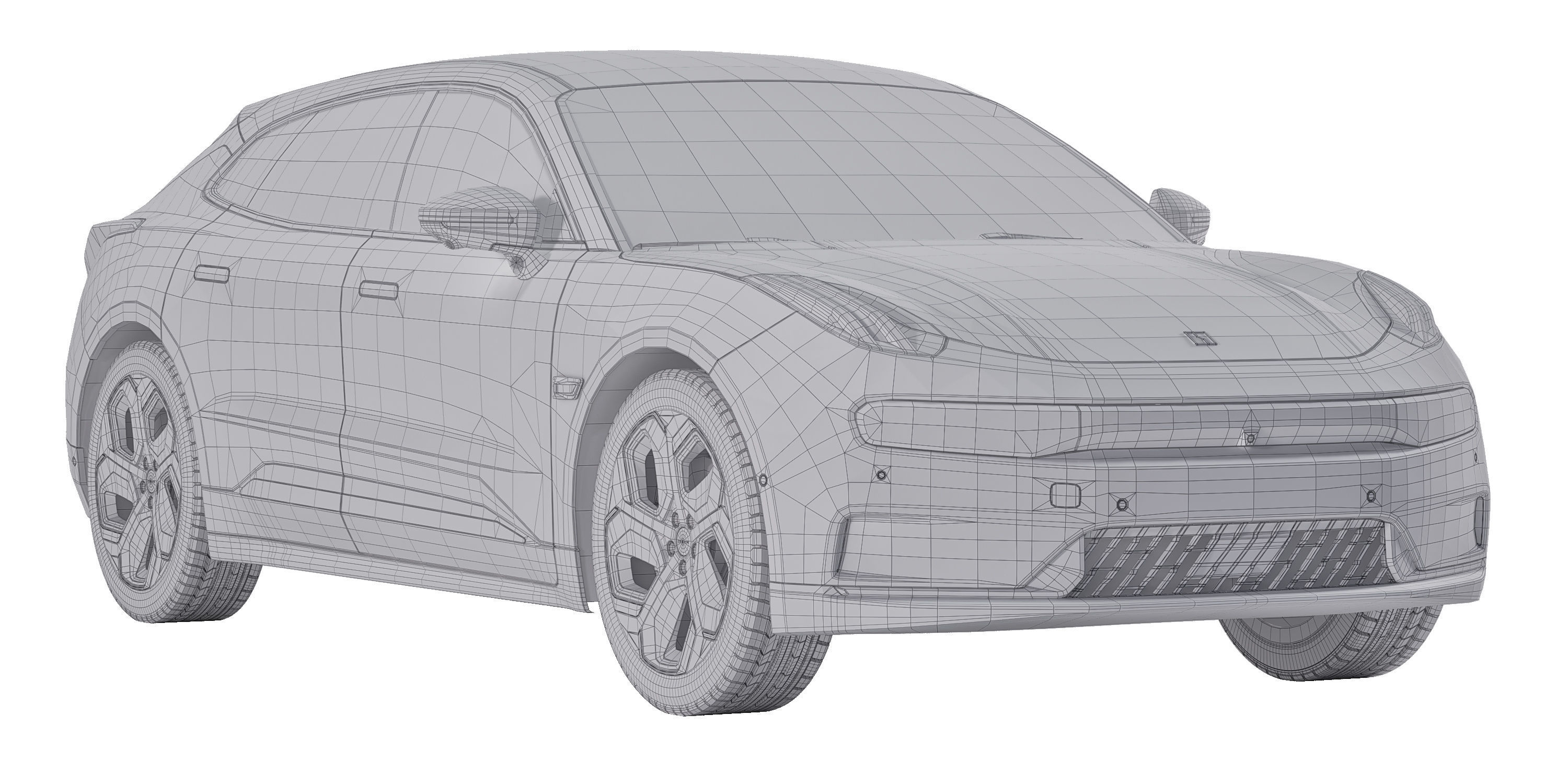 ZEEKR 001 3D model | CGTrader