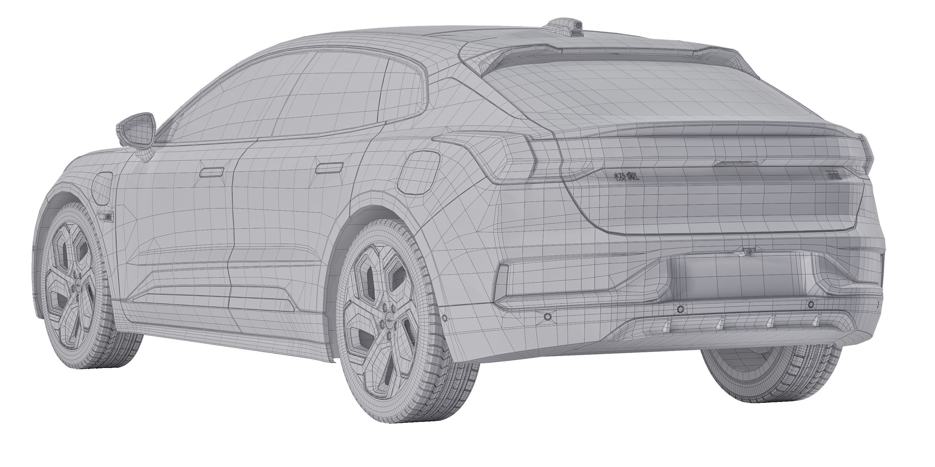 ZEEKR 001 3D model | CGTrader