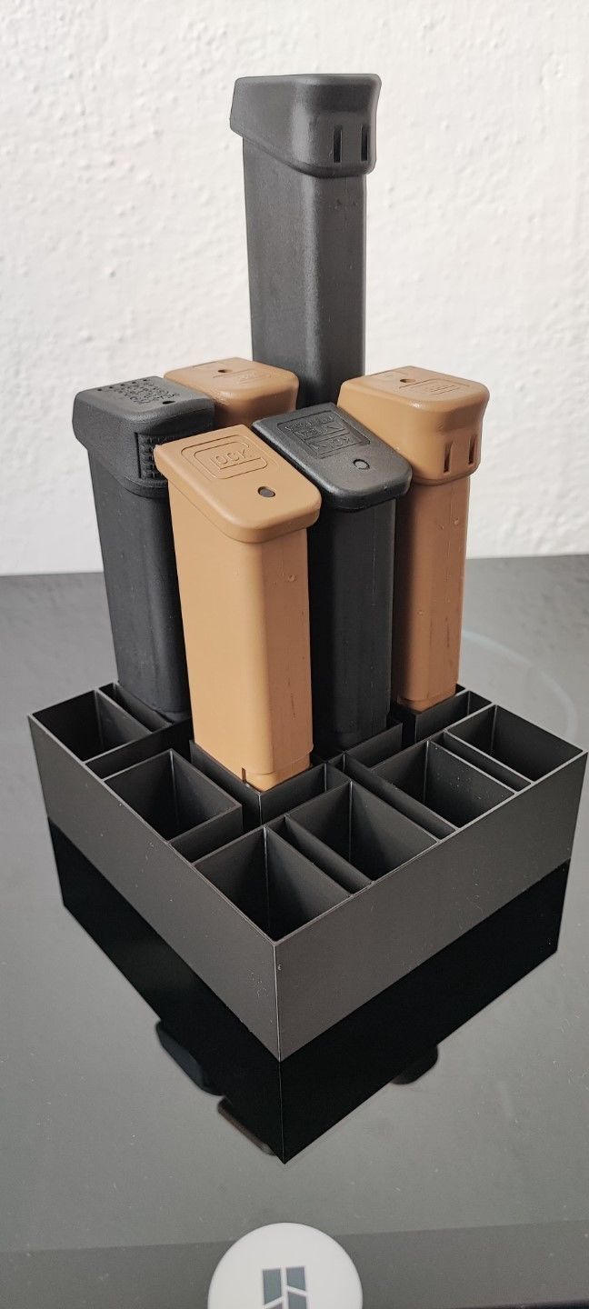 Glock Magazine Stand holder 3D model 3D printable | CGTrader
