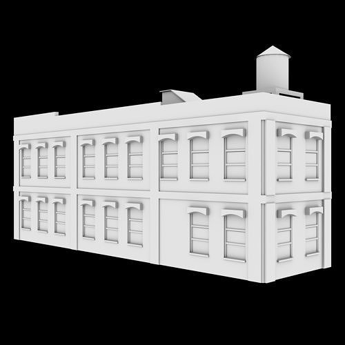 3D model Building 42 VR / AR / low-poly | CGTrader