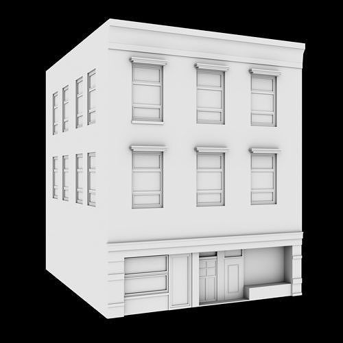 3D model Building 21 VR / AR / low-poly | CGTrader
