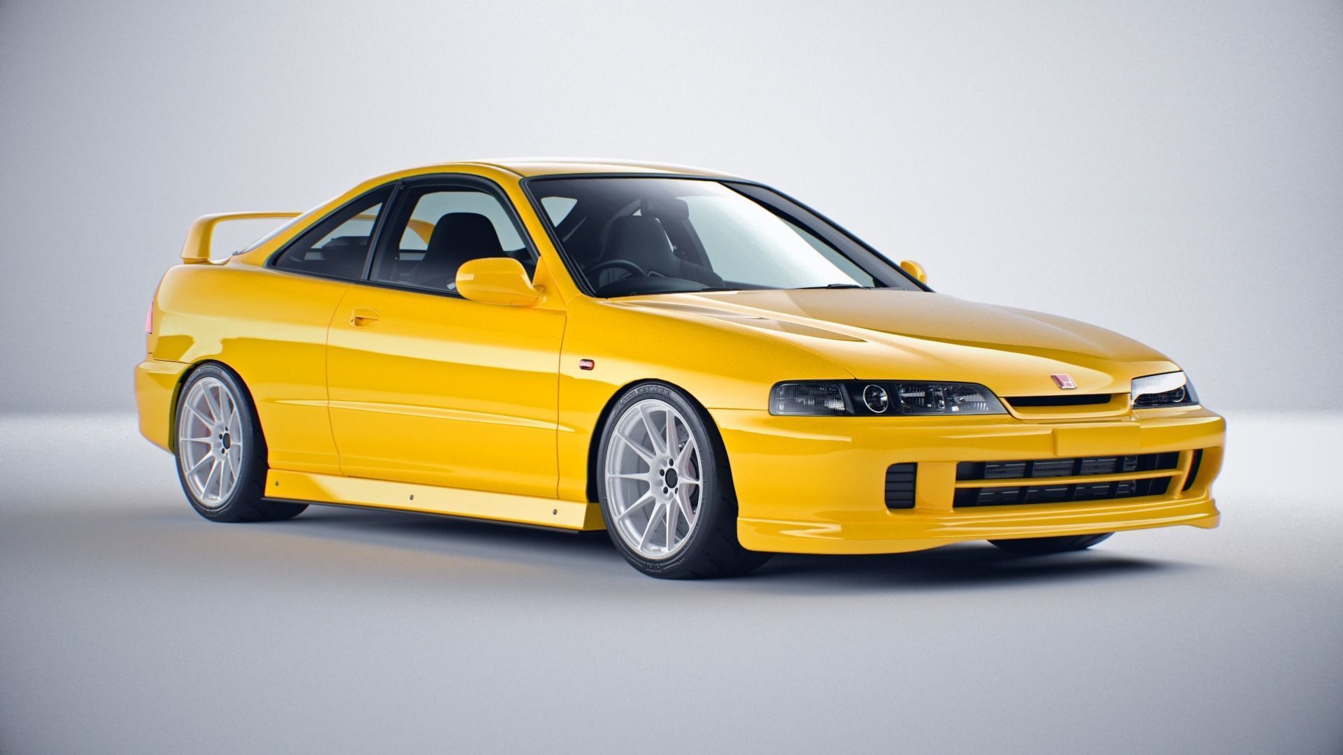 Honda Integra Type R DC2 1996 3D model | CGTrader