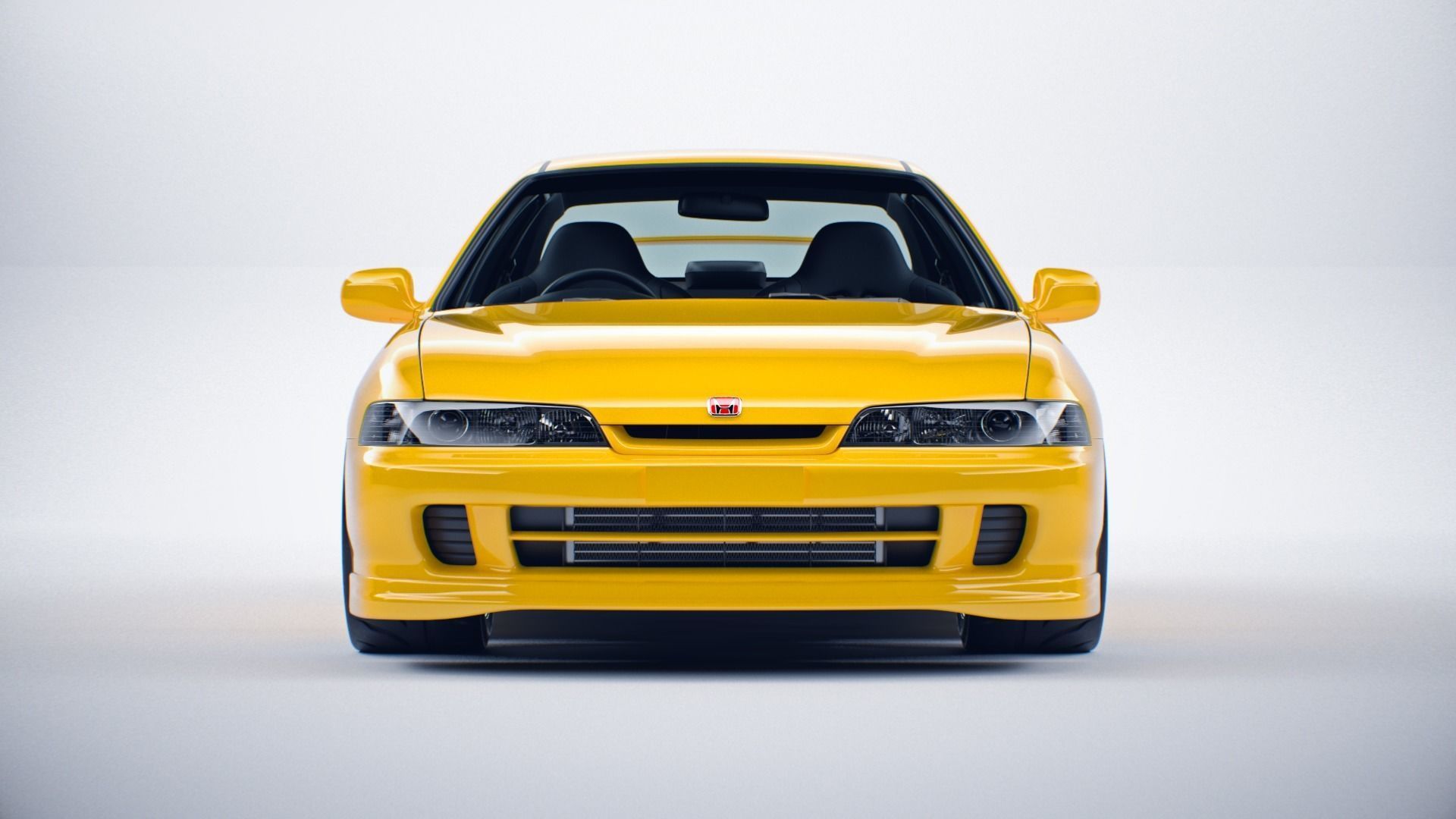 Honda Integra Type R DC2 1996 3D model | CGTrader