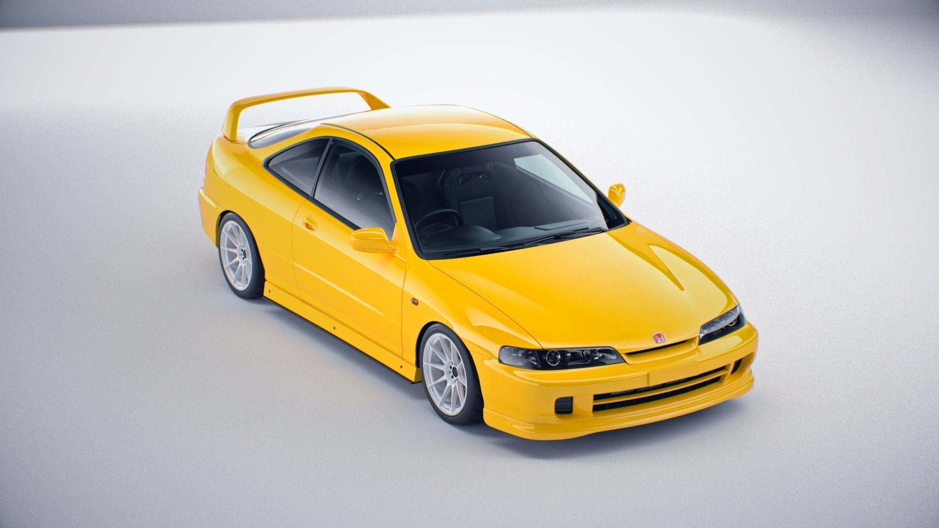 Honda Integra Type R DC2 1996 3D model | CGTrader