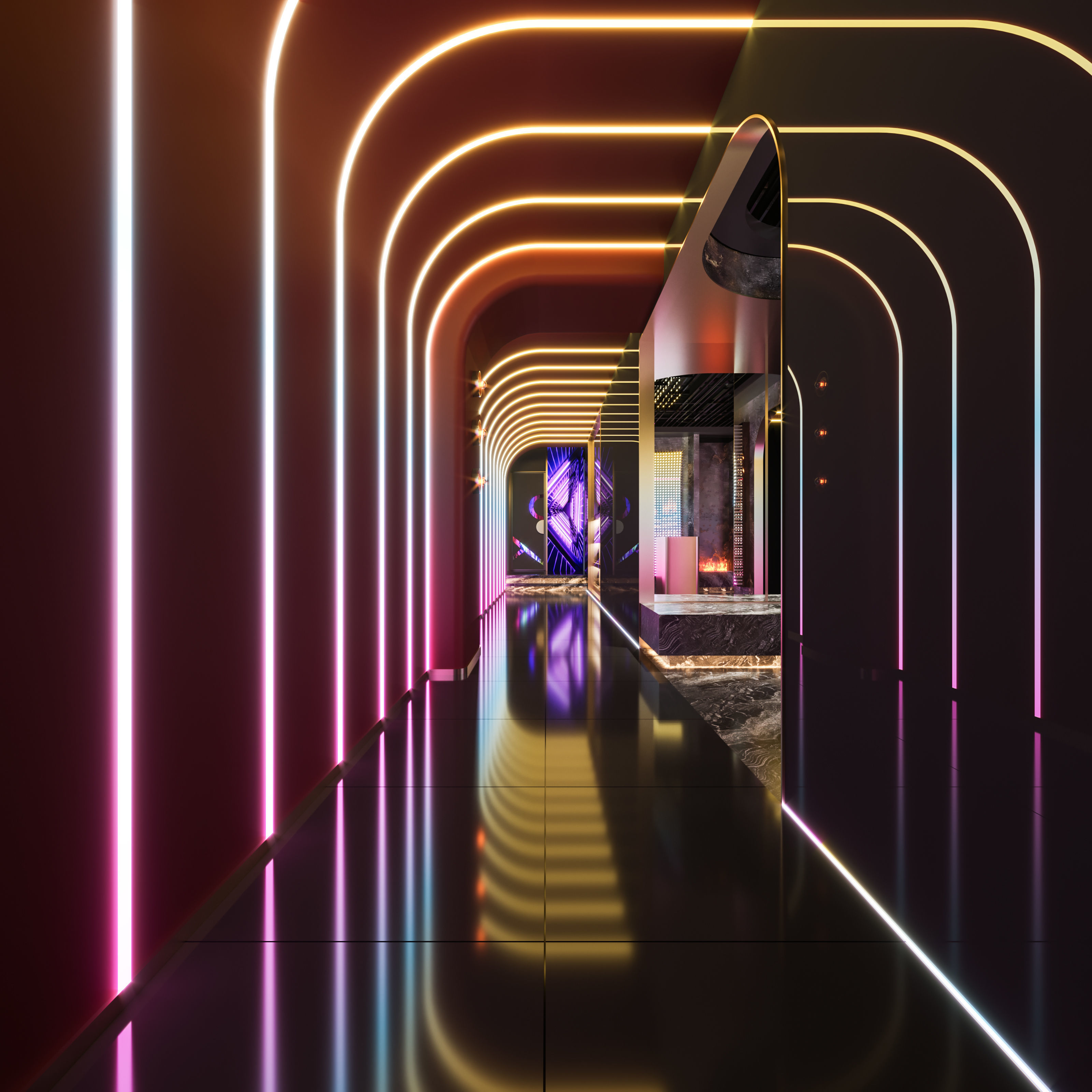 Bar Design Cases 3D model | CGTrader