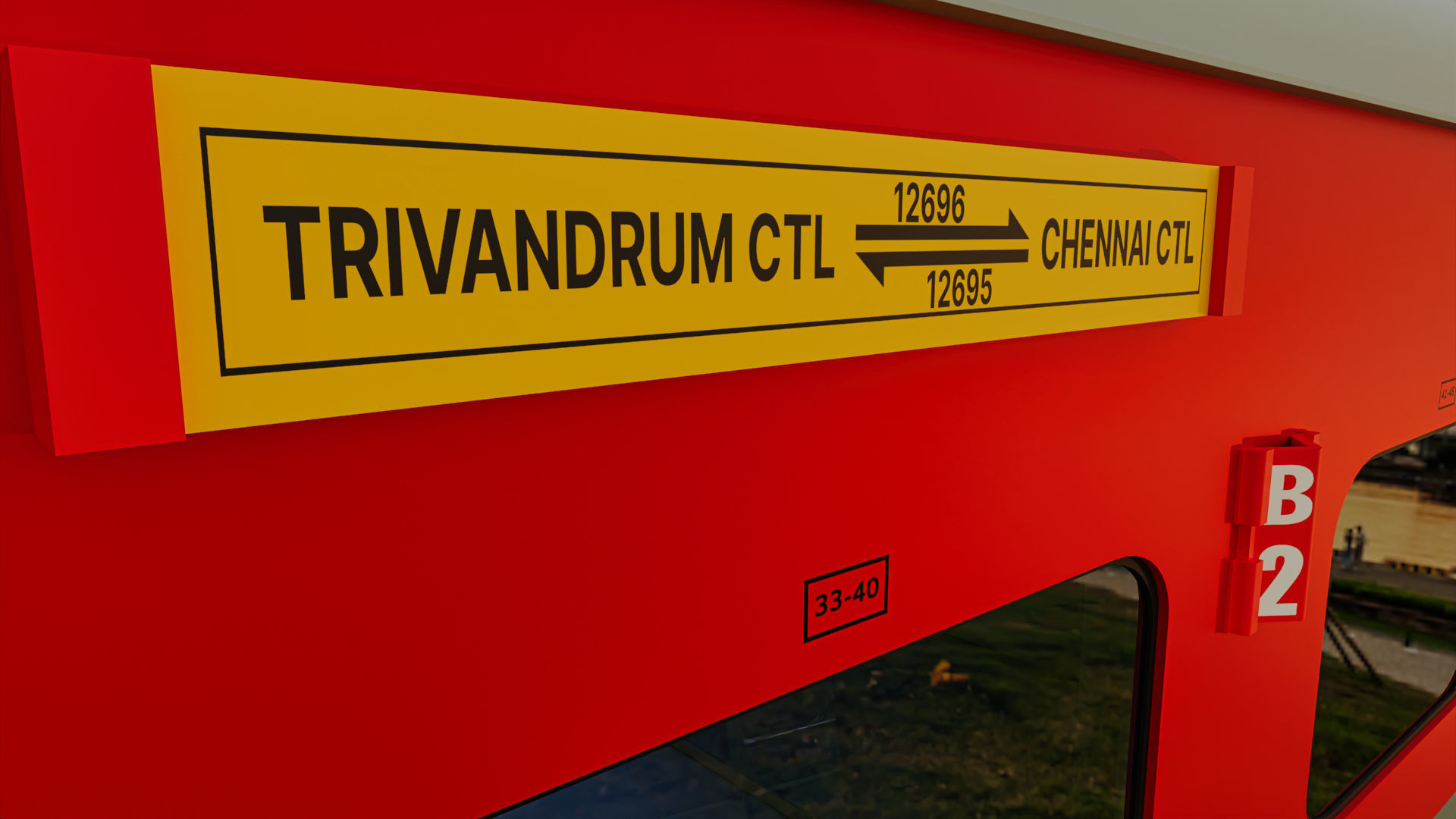 Indian Railways LHB Ac 3 Tier Sleeper Coach With Interior 3D model ...