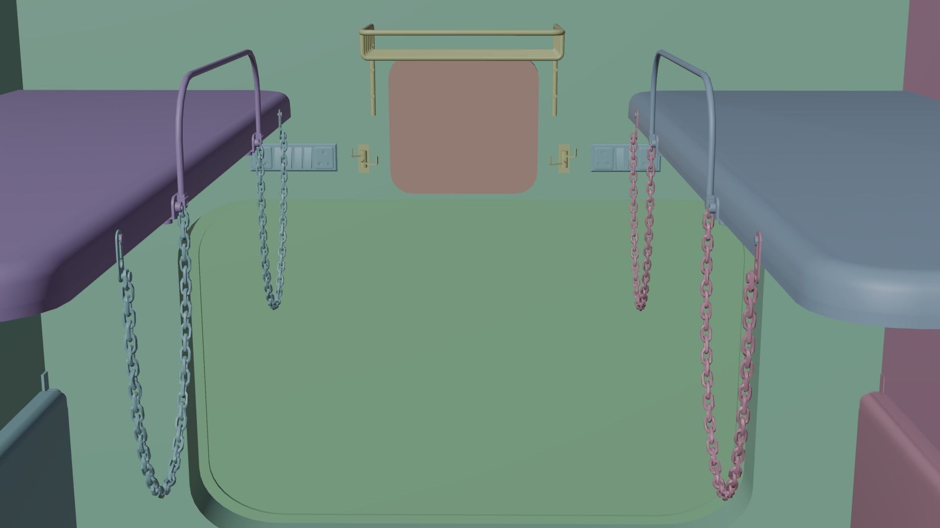 Indian Railways LHB Ac 3 Tier Sleeper Coach With Interior 3D model ...