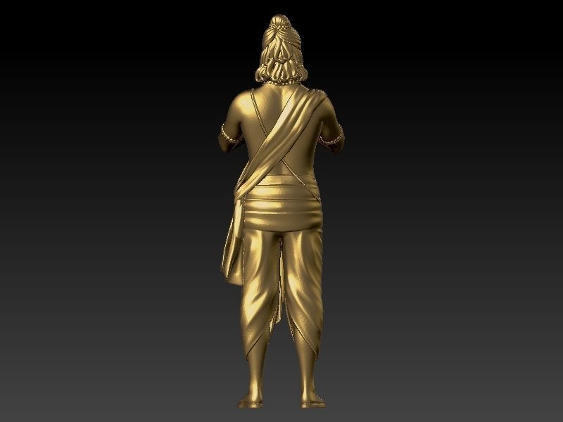 lord ram the avatar of vishnu 3D model 3D printable | CGTrader