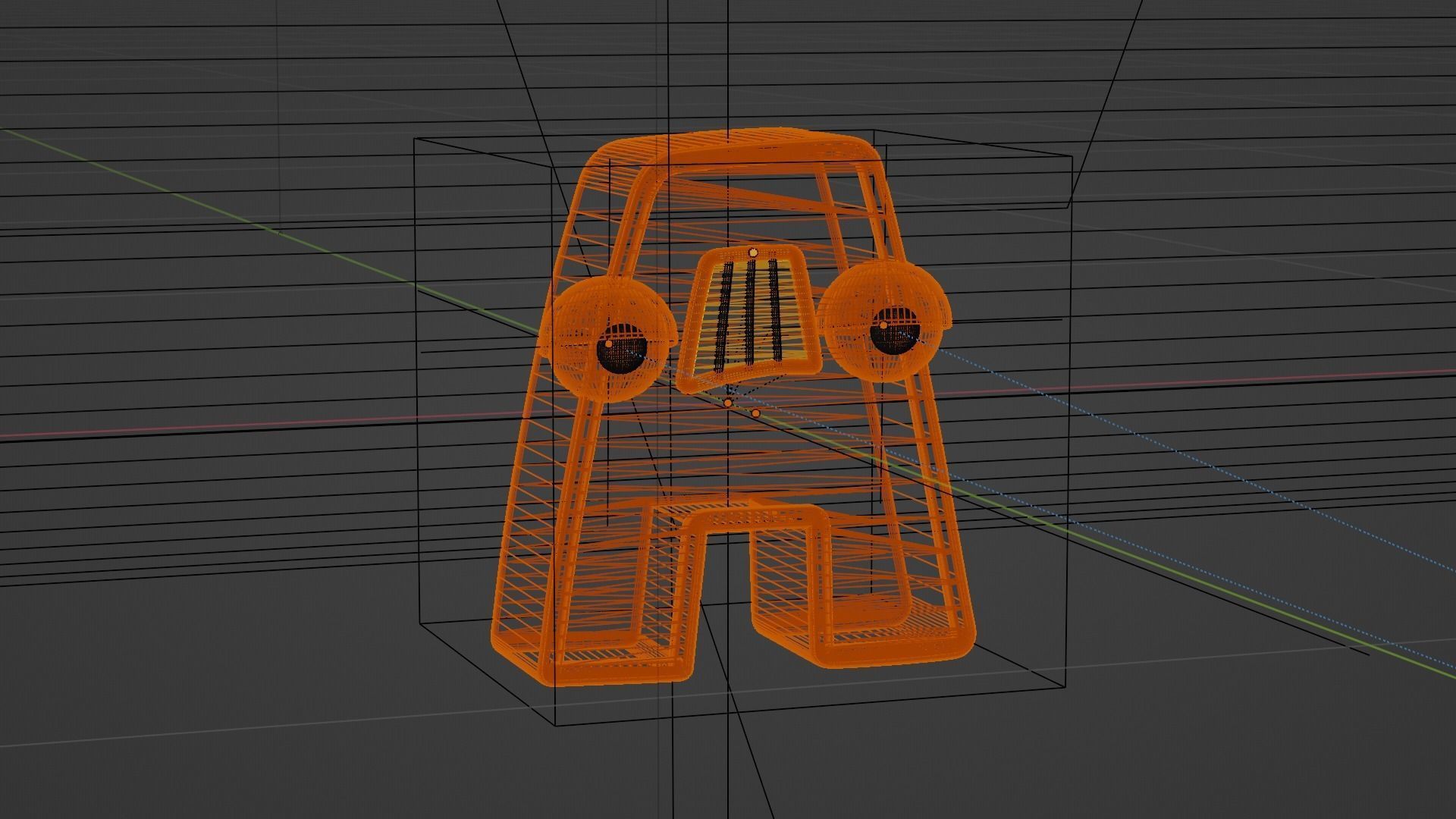 Alphabet Lore A 3D model | CGTrader