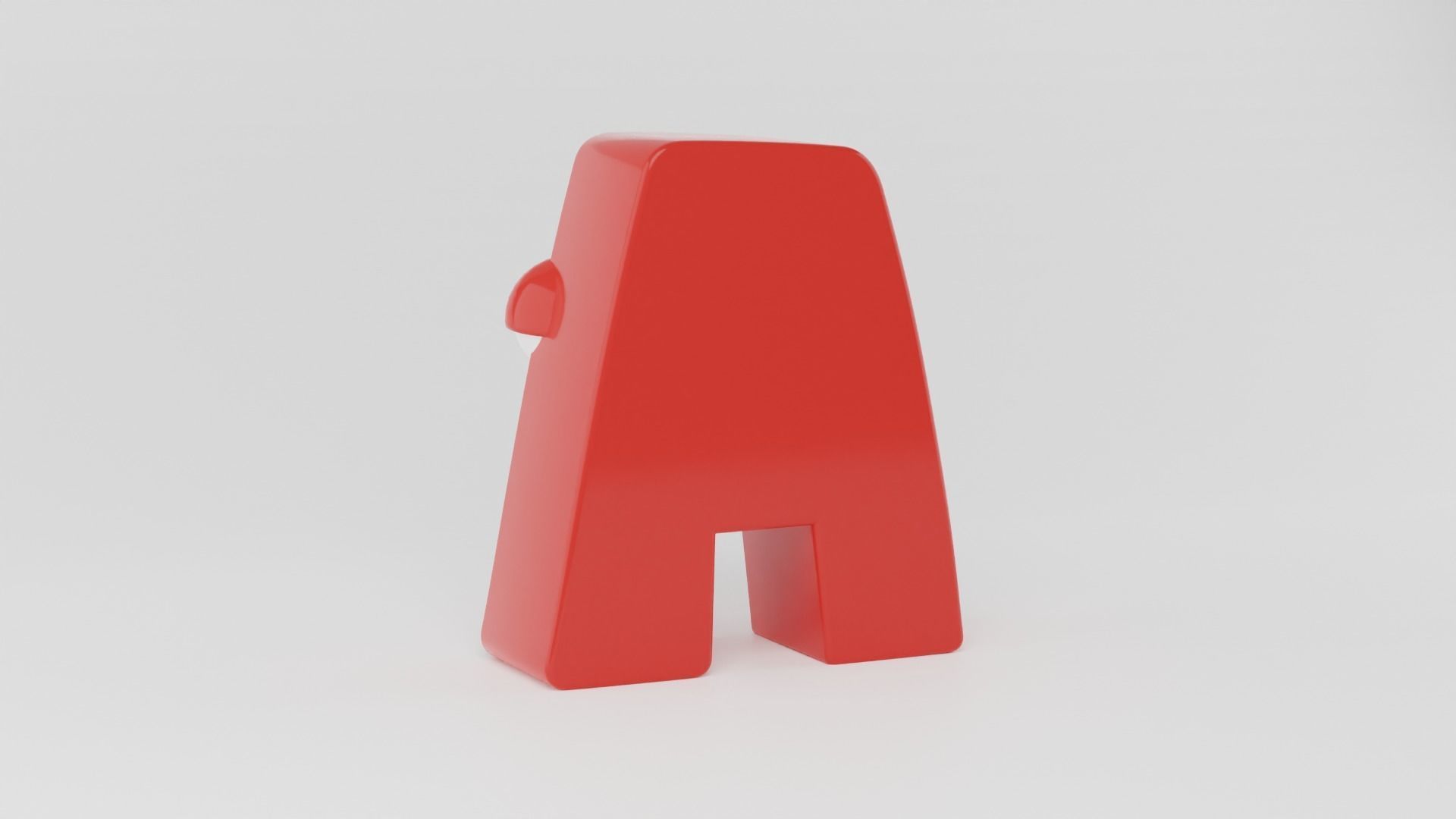 Alphabet Lore A 3D model | CGTrader