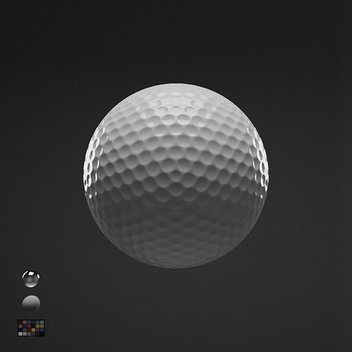 Golf Ball Generic 3D model | CGTrader