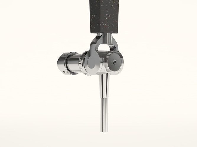 Beer tap faucet HD free 3D model | CGTrader