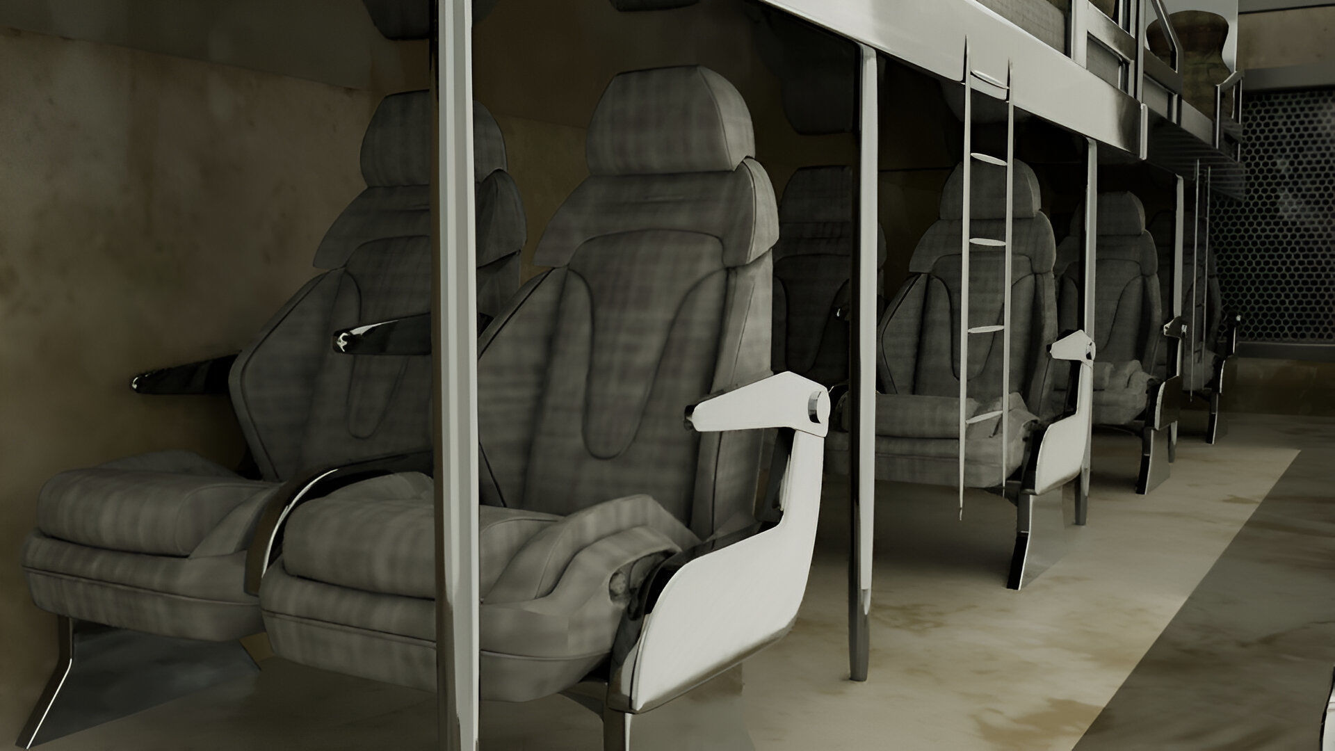 LUXURY BUS FULL TEXTURE AND GAME READY MODEL free VR / AR / low-poly 3D ...