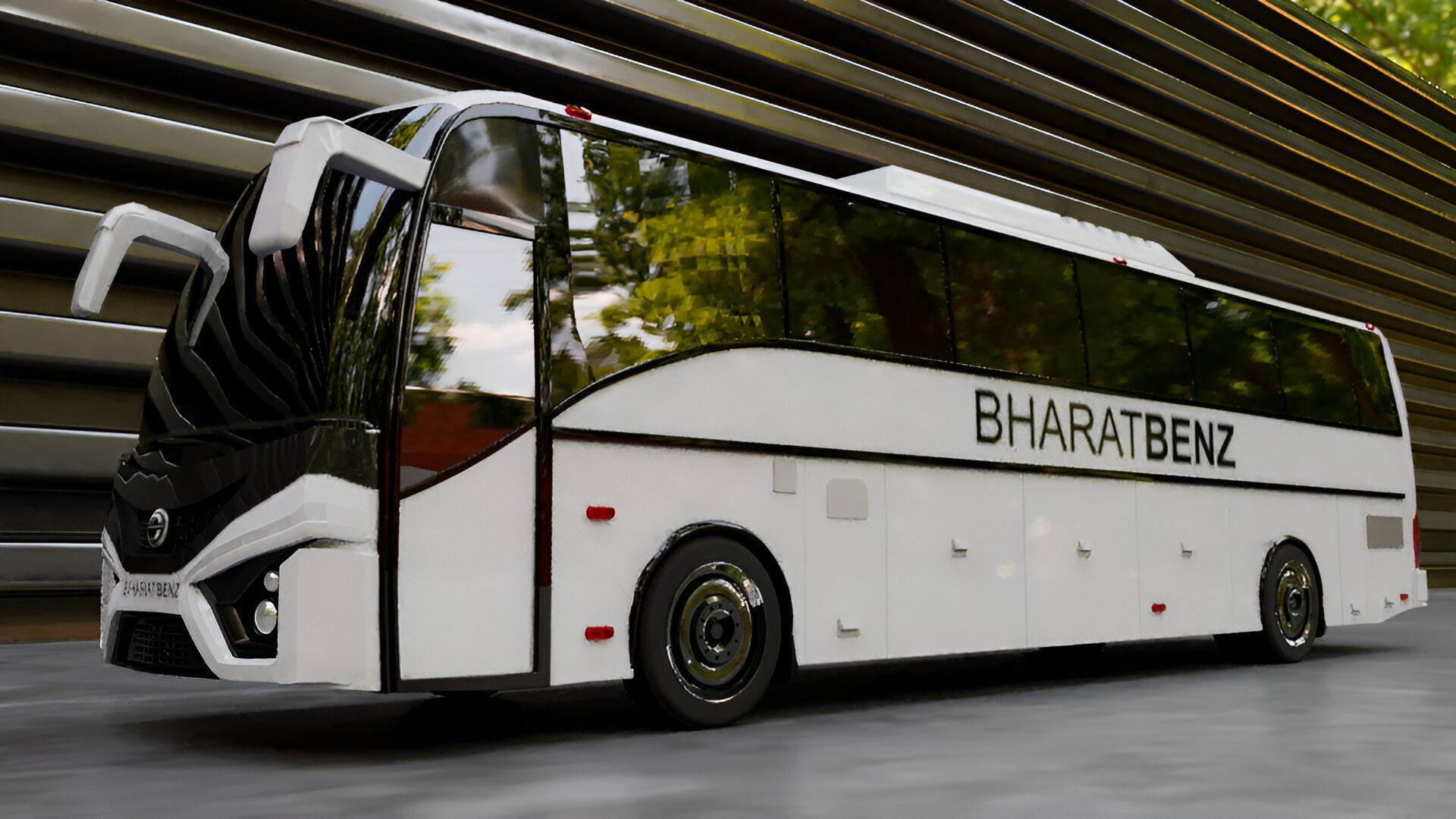 LUXURY BUS FULL TEXTURE AND GAME READY MODEL free VR / AR / low-poly 3D ...