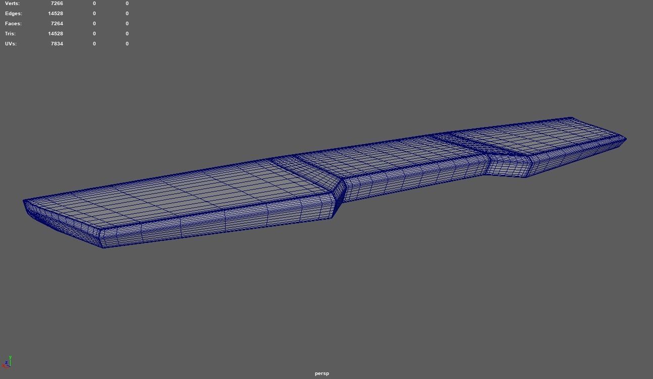 3D model Car Spoiler 020 VR / AR / low-poly | CGTrader