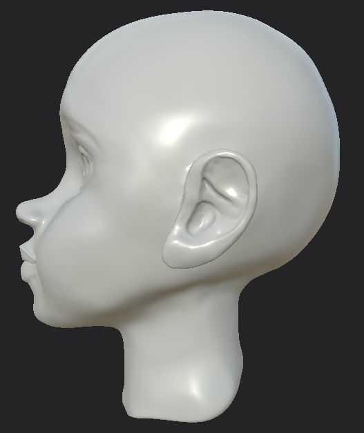 Character Head 3D model | CGTrader